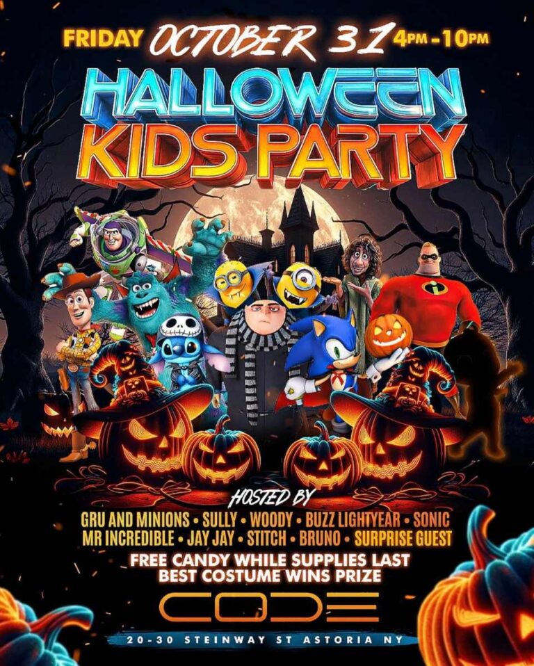 Halloween Kids Party at CODE Astoria – Family Fun in Astoria Queens ...