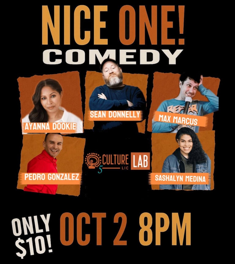 Nice One! Comedy Show at Culture Lab LIC - Long Island City Partnership