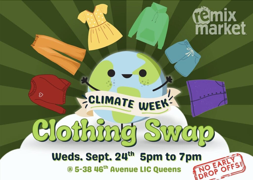 Climate Week Clothing Swap - Long Island City Partnership